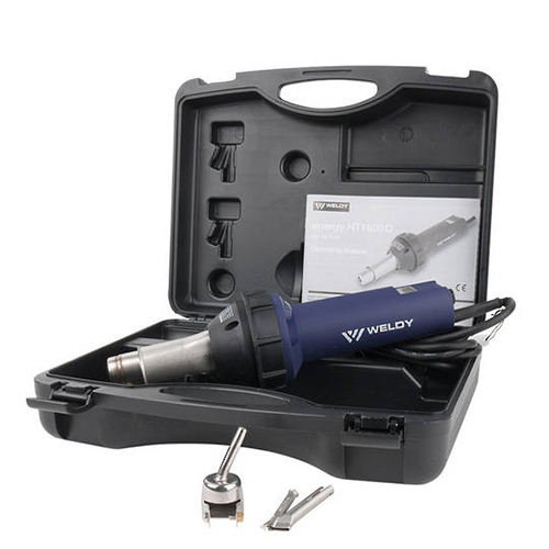 Weldy Energy HT1600 D Hot Air Plastic Welding Kit - Wyatt Machine Tools